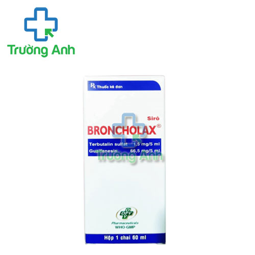 Broncholax OPV - Siro điều trị ho khản, ho gió, ho có đờm hiệu quả