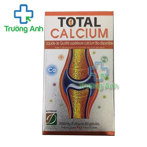Thực Phẩm Bảo Vệ Sức Khỏe Total Calcium - Hộp 60 viên