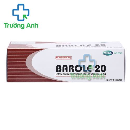 Thuốc Barole 20Mg - Hộp 10 vỉ x 10 viên