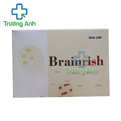 Thuốc Brainris - Hộp 6 vỉ x 10 viên nang mềm.