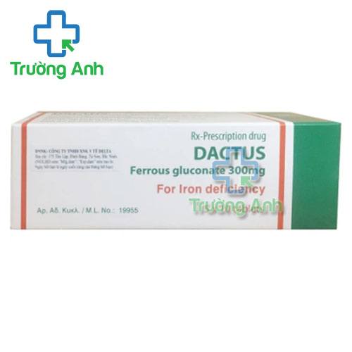 Thuốc Dactus 300Mg - Hộp 5 vỉ x 10 viên