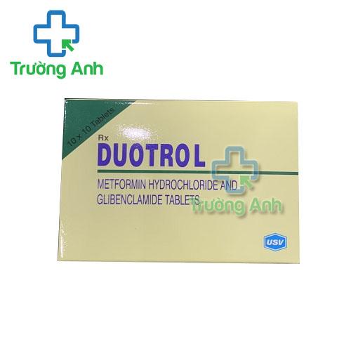 Thuốc Duotrol 500Mg/5Mg - Hộp 10 vỉ x 10 viên