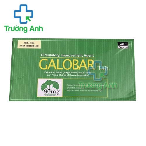 Thuốc Galobar Tab 80Mg - Hộp 10 vỉ x 10 viên