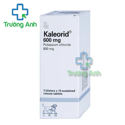 Thuốc Kaleorid 600Mg - Hộp 3 vỉ x 10 viên