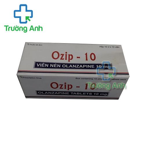 Thuốc Ozip-10 Mg - Hộp 10 vỉ x 10 viên