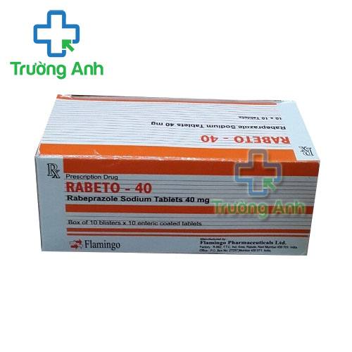 Thuốc Rabeto 40Mg - Hộp 10 vỉ x 10 viên nén