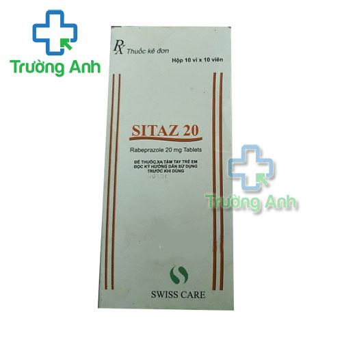 Thuốc Sitaz 20Mg - Hộp 10 vỉ x 10 viên.