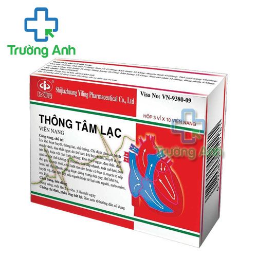 Thuốc Thông Tâm Lạc - Hộp 3 vỉ x 10 viên