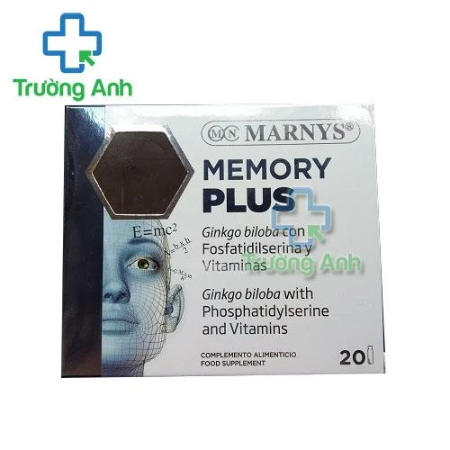Thực Phẩm Bảo Vệ Sức Khỏe Memory Plus - Hộp 20 ống x 10ml