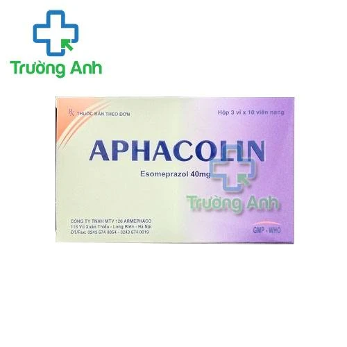 Thuốc Aphacolin 40Mg - Hộp 3 vỉ x 10 viên