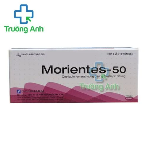 Thuốc Morientes 50Mg - Hộp 3 vỉ x 10 viên nén